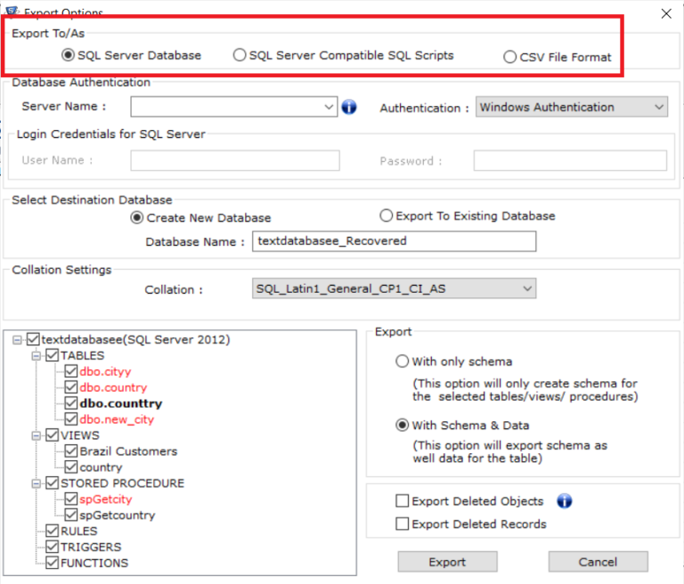 How To Extract Database Schema From Sql Server 5226